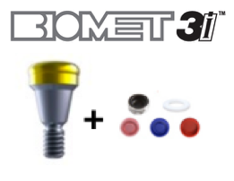 HuberMed - Kerator Locator Zest Overdenture Denture All on 4 BIOMET 3I ...